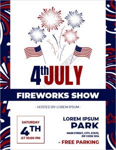 10+ Best 4th of July Flyer Templates in MS Word Format