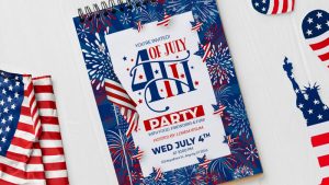 10+ Best 4th of July Flyer Templates in MS Word Format