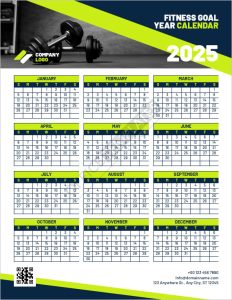 17+ Printable Calendar 2025 Templates in MS Word