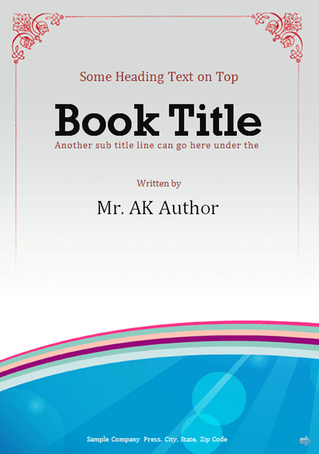 Free Printable Booklet Templates For MS Word