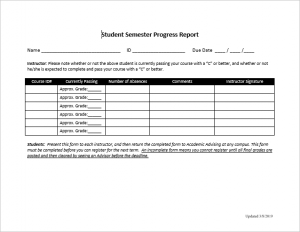 18+ Free Student Report Templates in MS Word