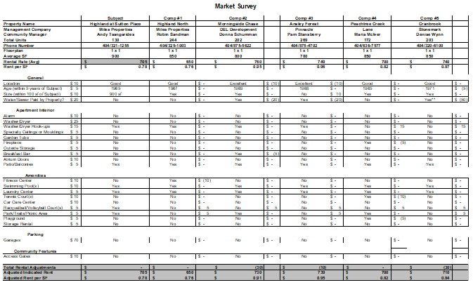 Survey Template Excel For Your Needs