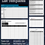 7 Shopping List Templates | Office Templates Online