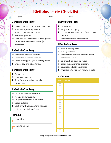 3 Free Editable Birthday Templates For MS Word