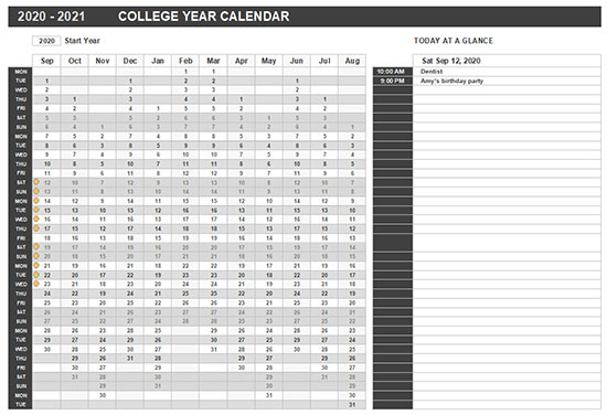 Download 20+ Free Calendar Templates for MS Word & Excel