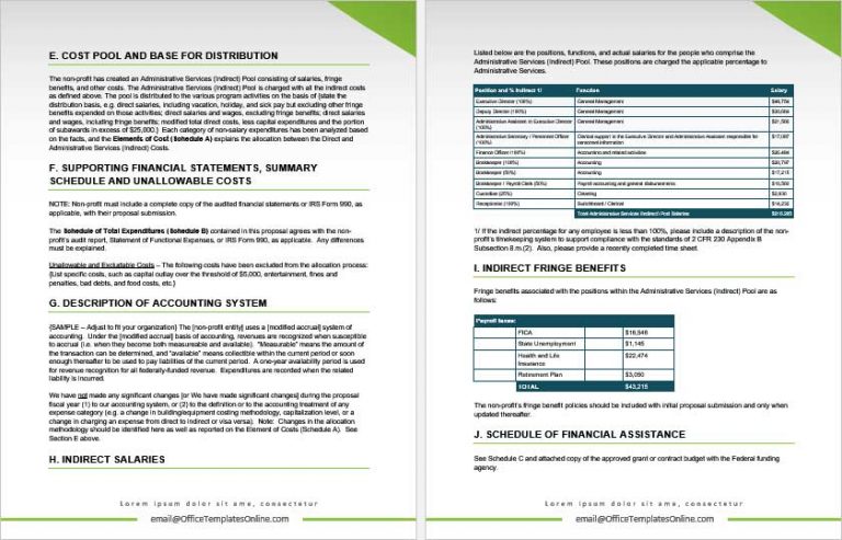 7+ Free Accounting & Auditing Proposal Templates - MS Word