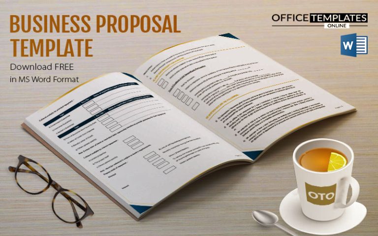 24+ Business Proposal Templates with Cover Pages in MS Word