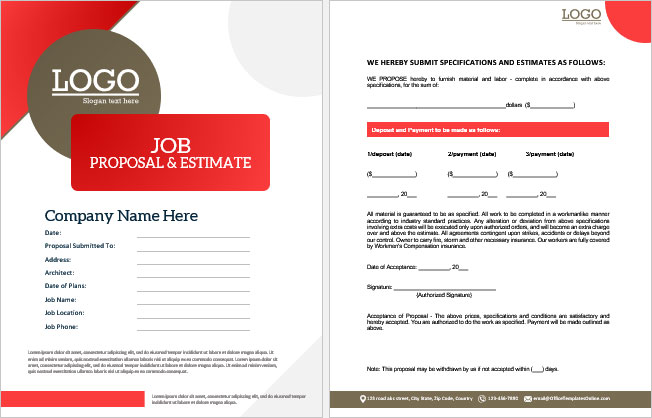 59+ MS Word Proposal Templates for Individuals & Businesses