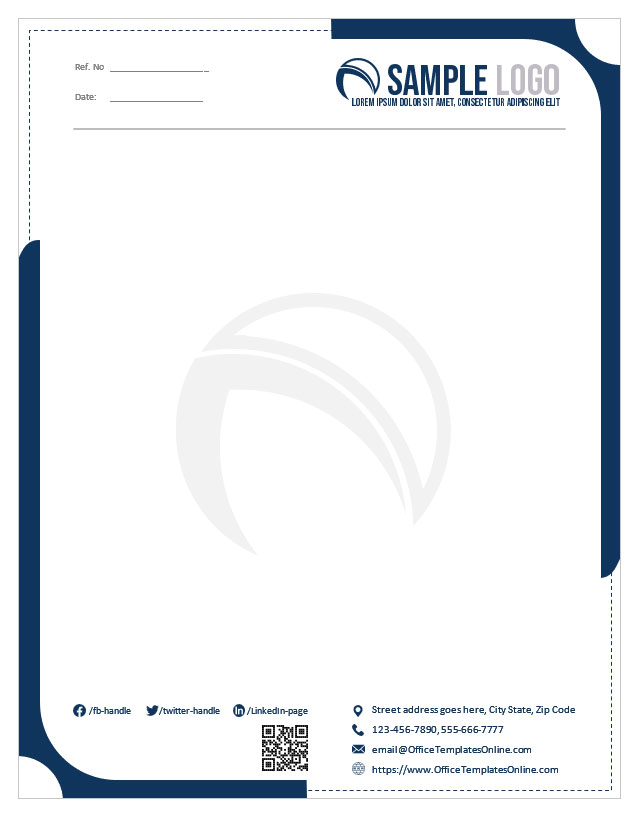 5 Modern Letterhead Templates Designs For MS Word