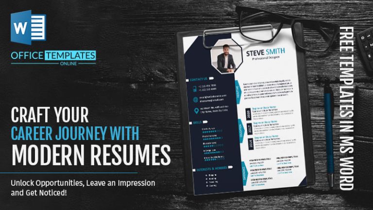 Free Resume Templates for Word 2025–Editable & ATS-Friendly