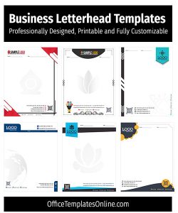 Free Letterhead Templates for Word (DOCX) | Business, Personal & Doctor