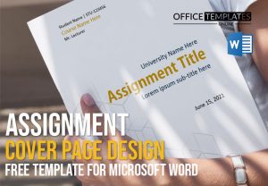 40+ Free Assignment Cover Page Templates for MS Word