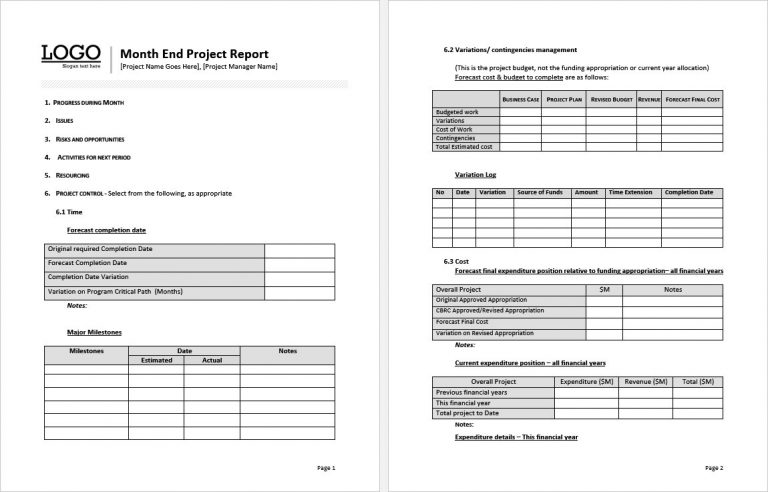 137+ Free Professional Report Templates for MS Word & Excel