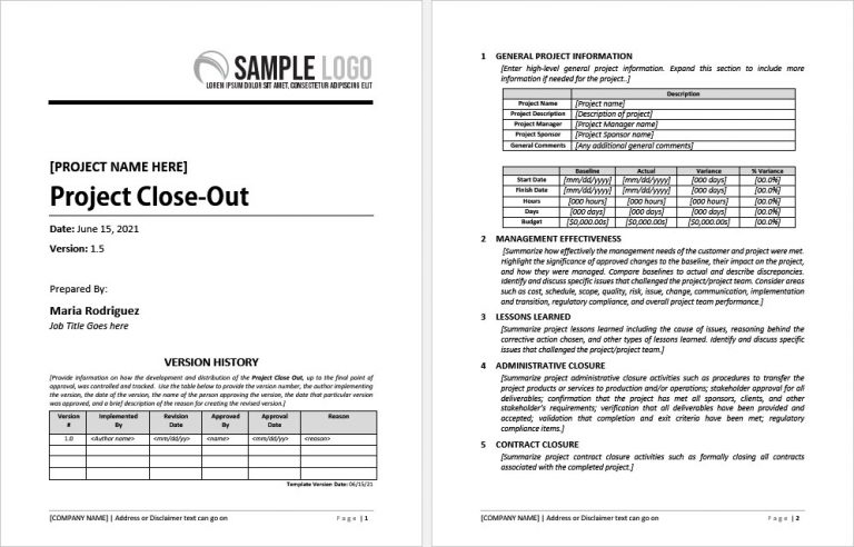 12+ Printable Construction Report Formats in MS Word