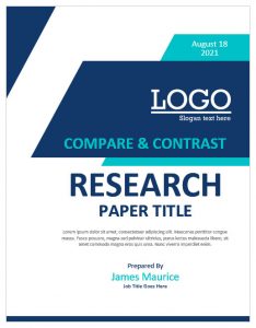 10+ Free Cover Page Templates for Research Papers in MS Word