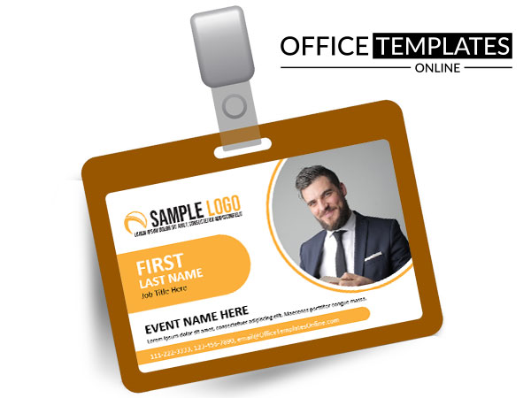 Desain Name Tag Seminar