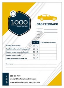 22+ Free Feedback or Comment Card Templates for MS Word