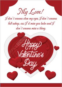 14+ Valentine's Day Love Cards for Lovers in Microsoft Word
