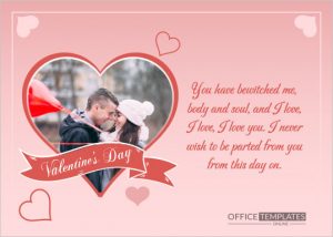 14+ Valentine's Day Love Cards for Lovers in Microsoft Word