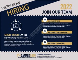 11+ Free We're Hiring Job Announcement Templates in MS Word