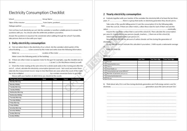 Download 27+ Free Checklist Templates for MS Word