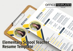 11+ Free Teachers Resume Templates in MS Word Format