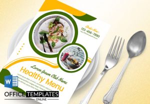 19+ Free Restaurant Menu Templates in MS Word Format