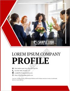 Company Profile Booklet Templates for MS Word
