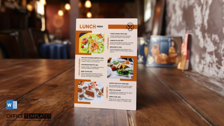 19+ Free Restaurant Menu Templates in MS Word Format