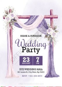 18+ Free Party Invitation Templates for MS Word