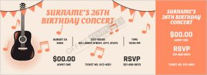 14+ Free Concert Ticket Templates for MS Word
