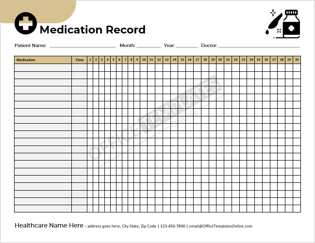 Patient Chart Template