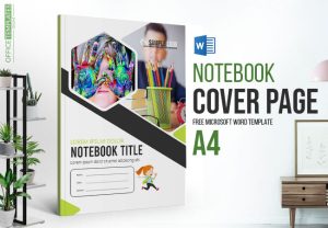 14+ FREE Notebook Cover Page Templates in MS Word Format