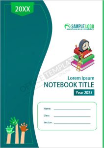 14+ FREE Notebook Cover Page Templates in MS Word Format