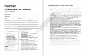 15+ Free Photography Contract Templates in MS Word Format