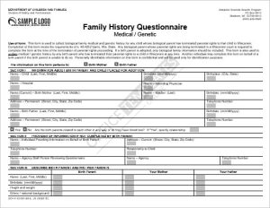 10+ Printable FREE Health History Form Templates - Word|PDF