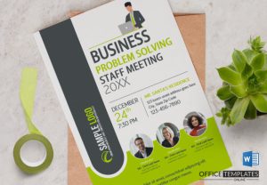 5+ FREE Meeting Invitation Templates in MS Word Format