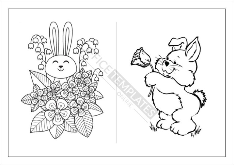 18+ FREE Easter Coloring Pages Templates in MS Word Format
