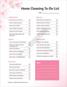 10+ Free Printable To-Do List Templates in MS Word Format