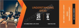 14+ Free Event Ticket Templates in MS Word Format