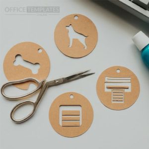 8+ Free Printable Dog Name Tags in MS Word Format