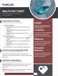 14+ Free Fact Sheet Templates - Editable in MS Word