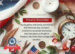 6+ Free Memorial Day Card Templates in MS Word