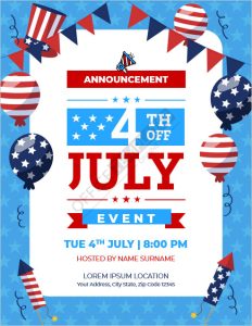 10+ Best 4th of July Flyer Templates in MS Word Format