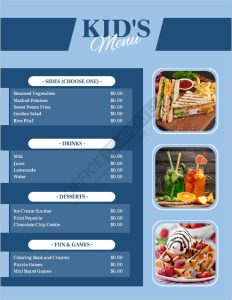 19+ Free Restaurant Menu Templates in MS Word Format