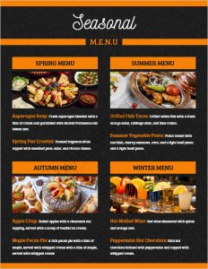 19+ Free Restaurant Menu Templates in MS Word Format