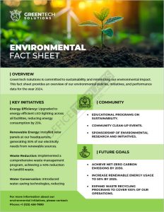 14+ Free Fact Sheet Templates - Editable in MS Word