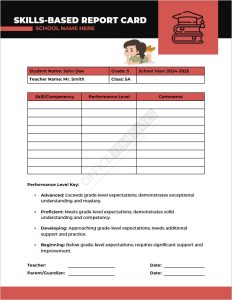 14+ Free Editable Result & Report Card Formats in MS Word
