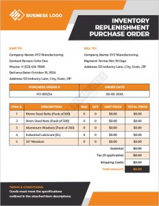 18+ Free Purchase Order Templates in MS Word Format