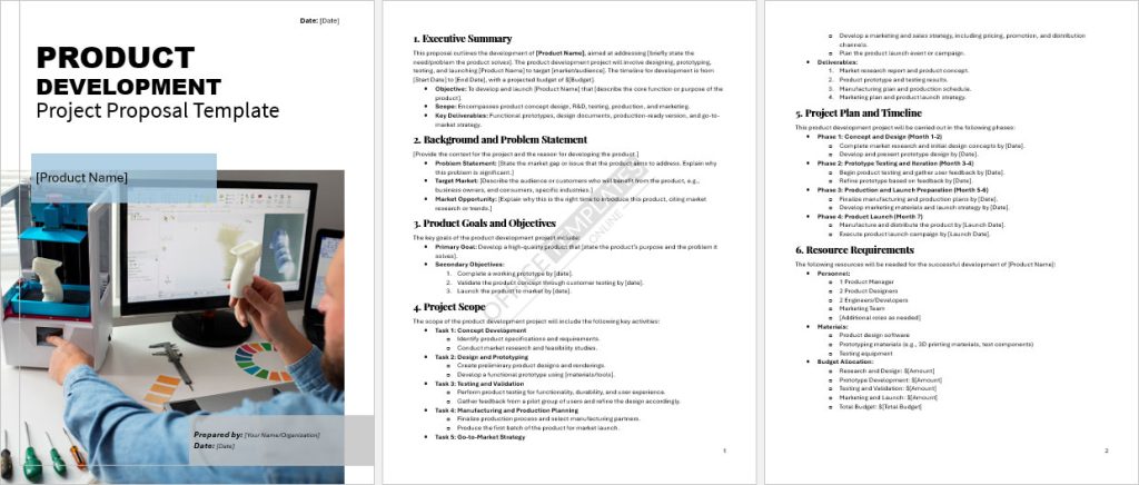 20+ FREE Project Cover Page Templates & Formats in MS Word